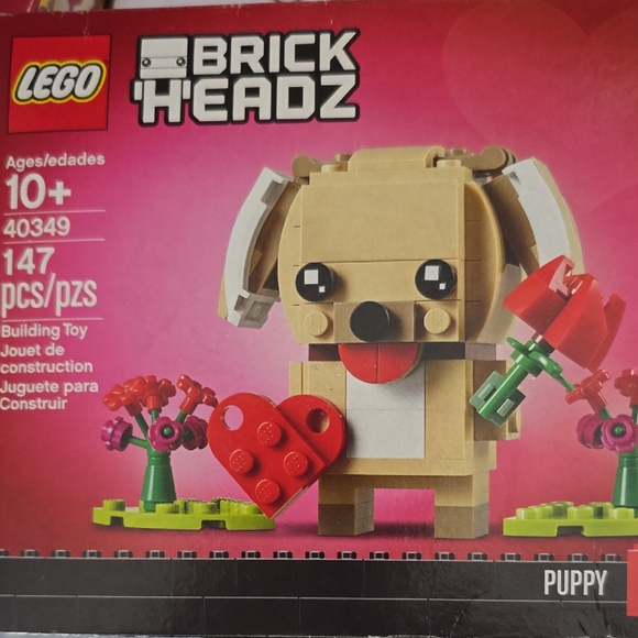 Lego | Dog | Lego Valentines Limited Edition Puppy Brickheadz | Poshmark